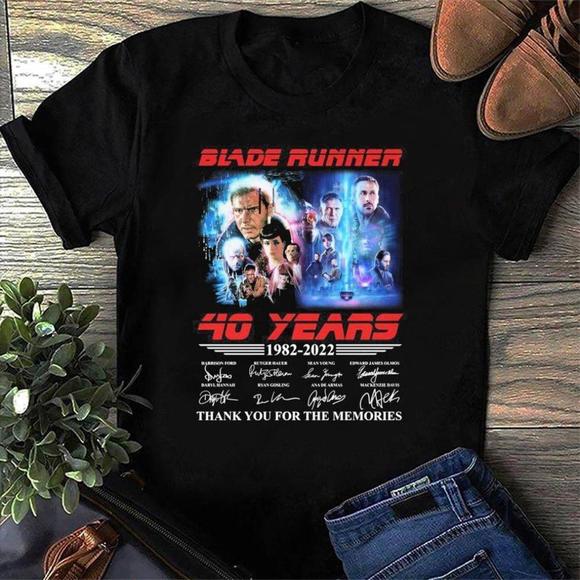 Shirts | Blade Runner 4 Years 1982 Signatures Thank You The Memories ...